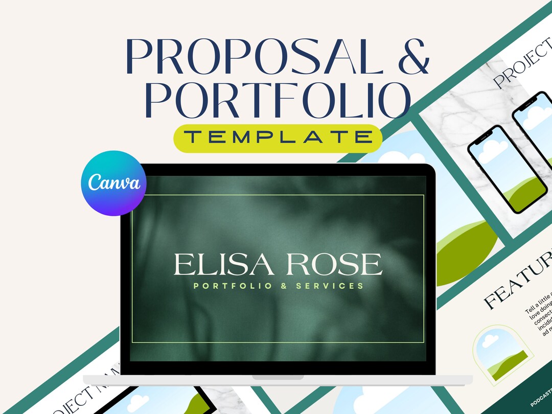 Proposal Template | Portfolio Template | Virtual Assistant Portfolio ...