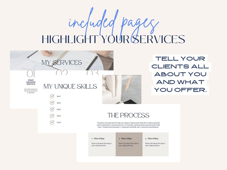 Portfolio Template Freelancer Portfolio Upwork Portfolio - Etsy