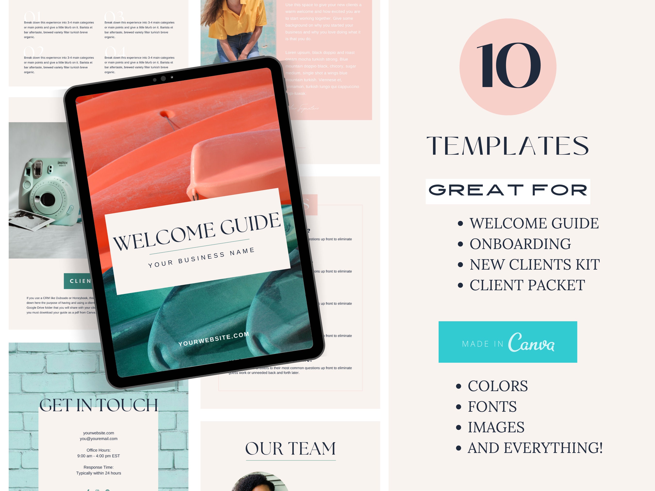 Client Welcome Guide for Social Media Managers and Other Service ...