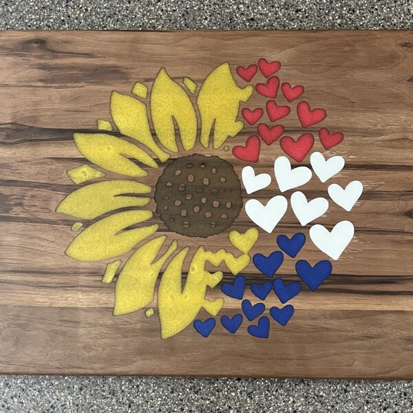 Inlay Cutting Board - Etsy