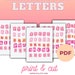 Printable Download PDF Magazine Letters Alphabet Numbers, Ransom Note ...