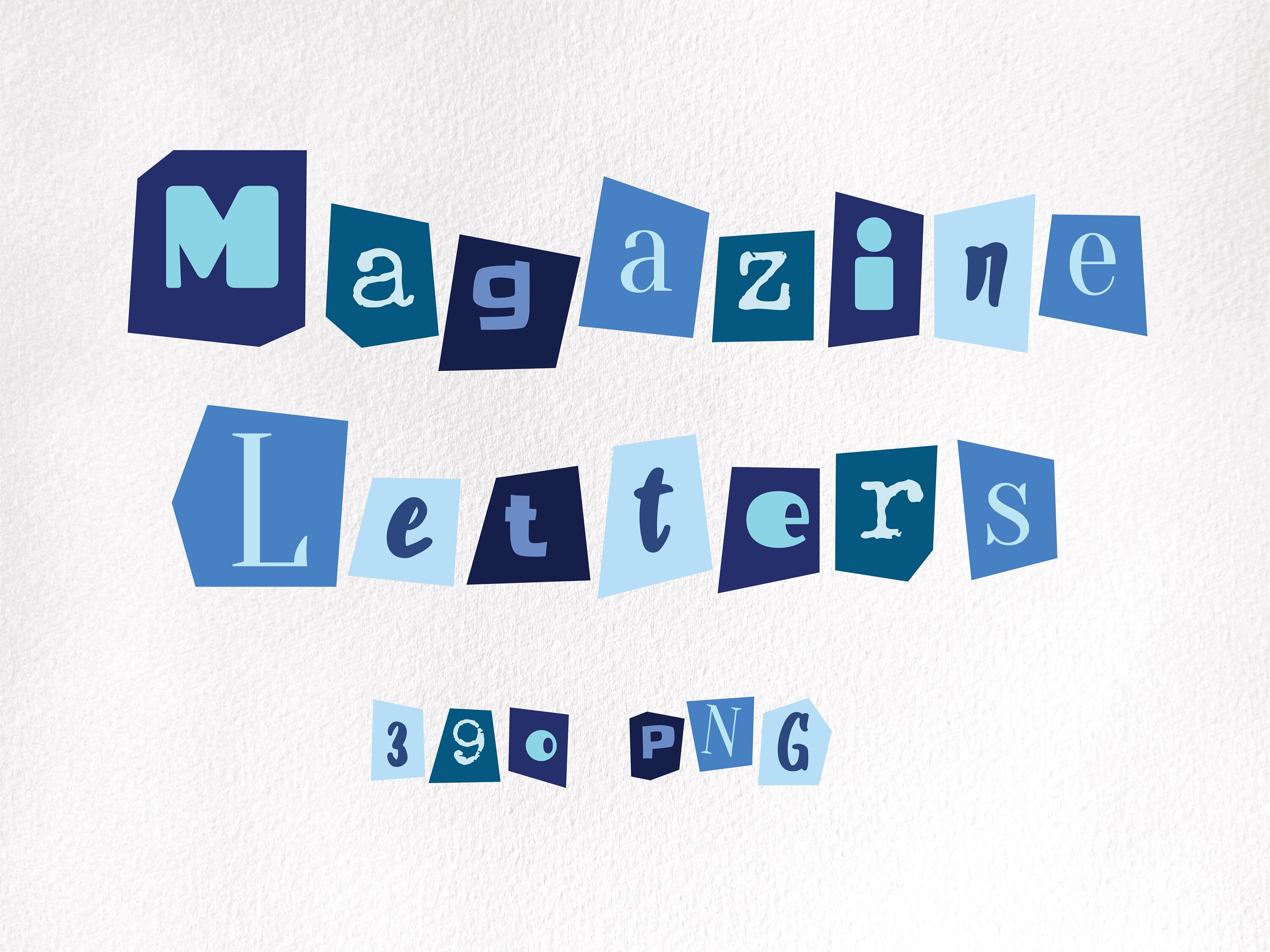 Digital Magazine Letters PNG Transparent, Alphabet Symbols Clip Art ...