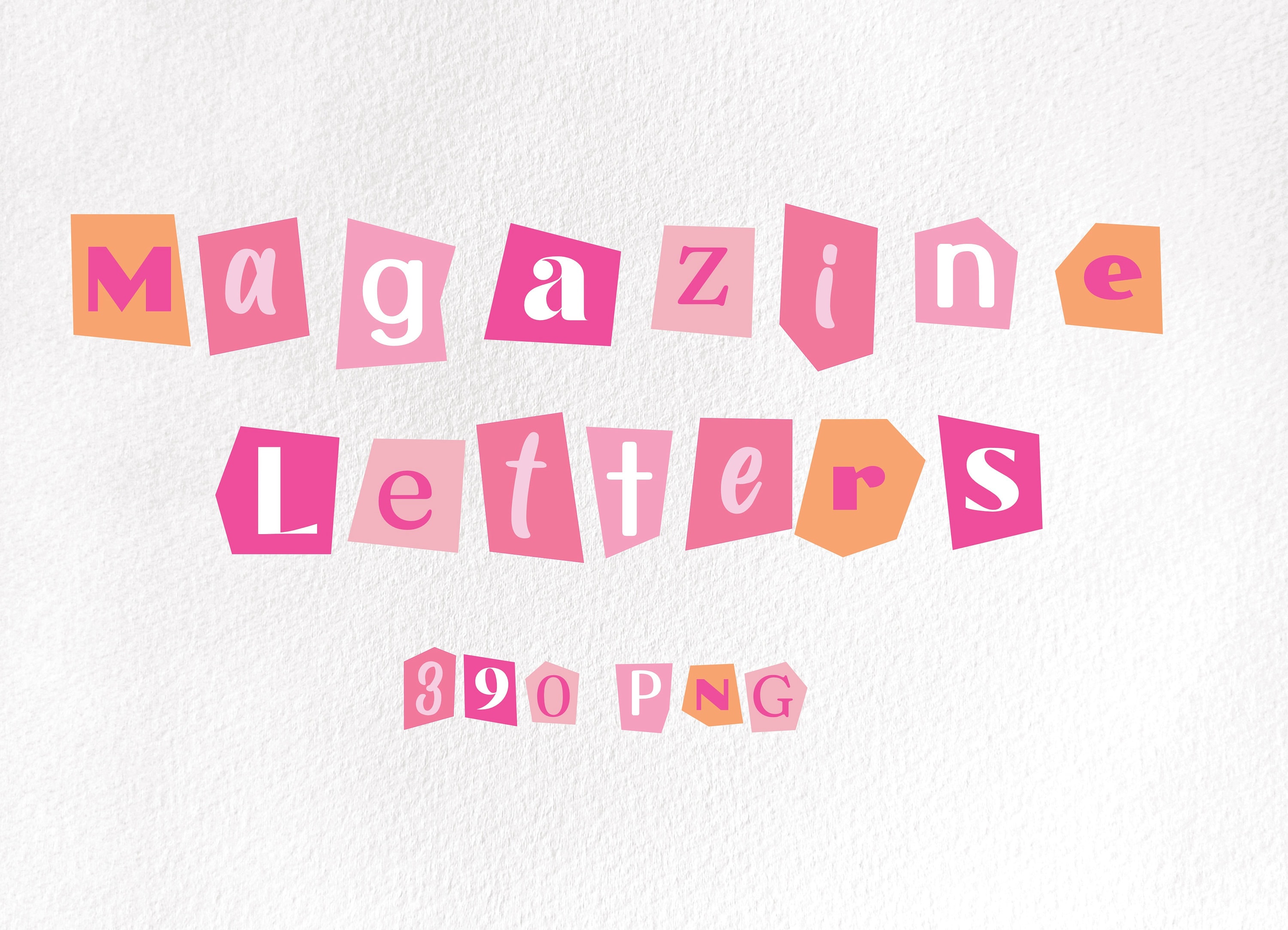Digital Magazine Letters - PNG Transparent, Alphabet Symbols Clip Art ...