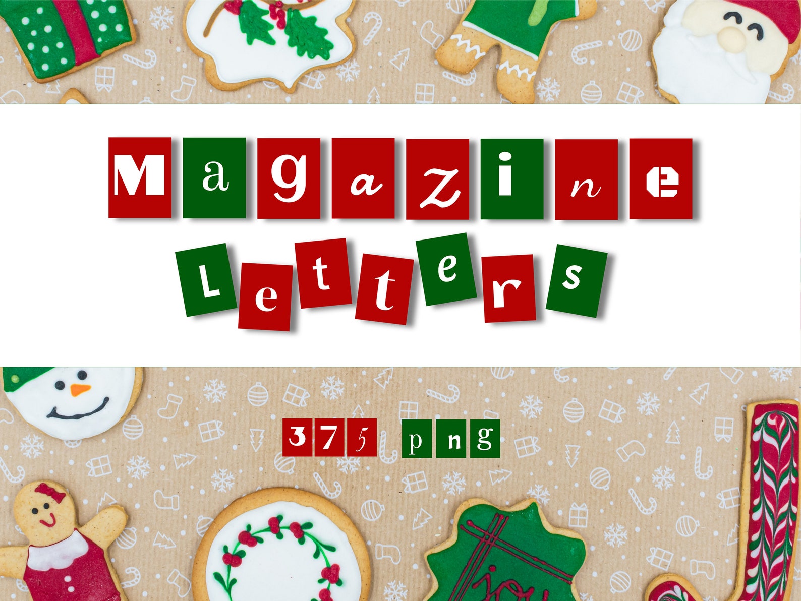 Digital Magazine Letters PNG Transparent Alphabet Number - Etsy