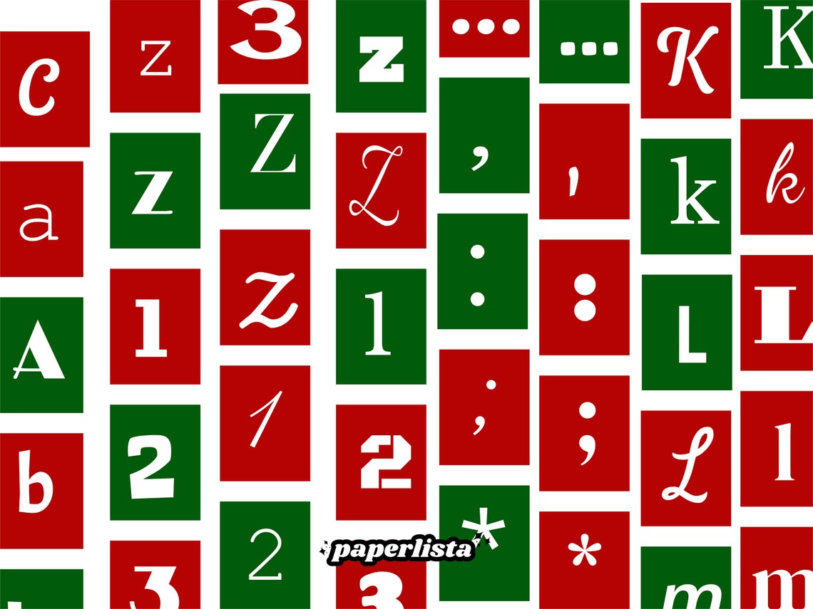 Digital Magazine Letters PNG Transparent Alphabet Number - Etsy