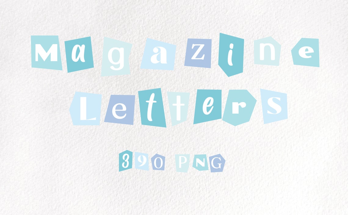 Digital Magazine Letters PNG Transparent, Alphabet Symbols Clip Art Sky ...