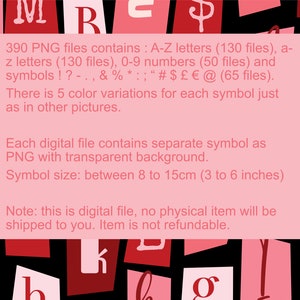 Digital Magazine Letters - PNG Transparent, Alphabet Symbols Clip Art ...