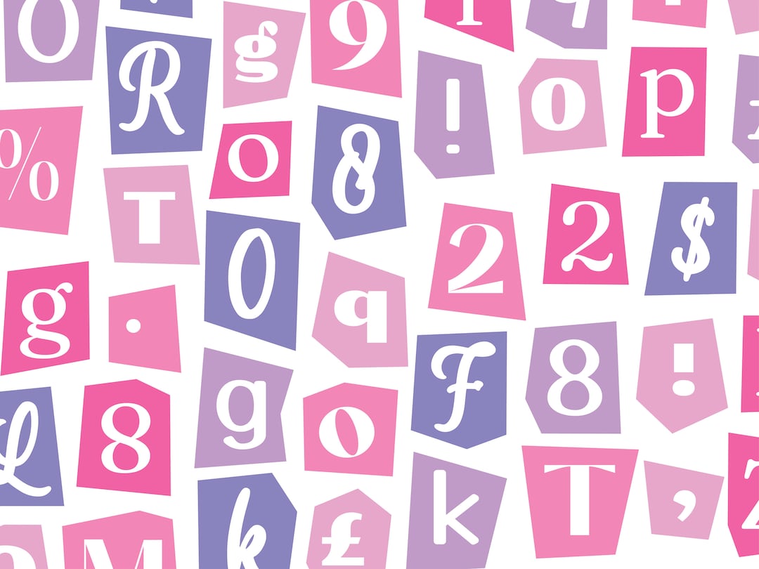 Digital Magazine Letters - PNG Transparent, Alphabet Symbols Clip Art ...