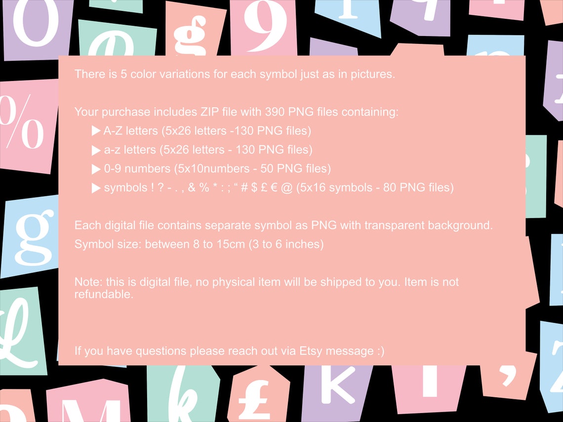 Magazine Cutout Letters PNG – Ransom Note Alphabet (digital Download ...