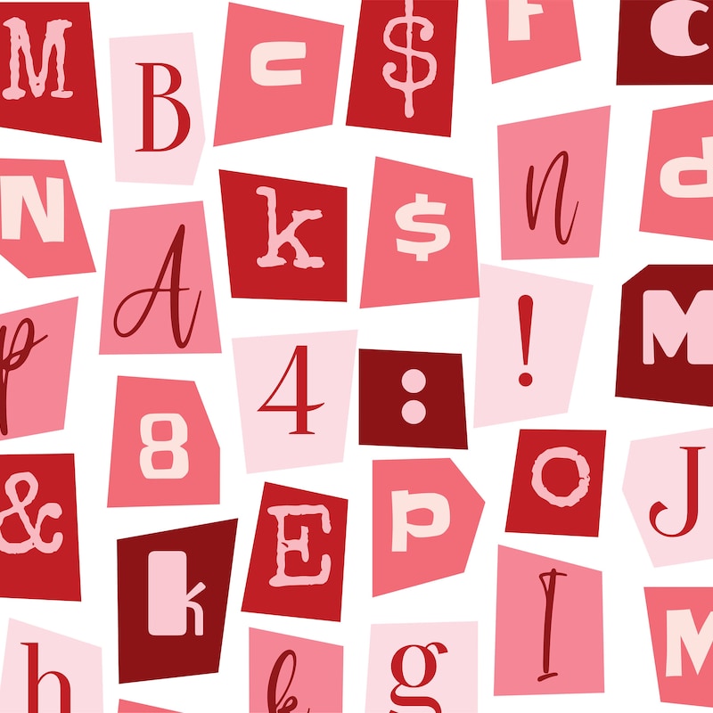 Magazine Letters - Etsy