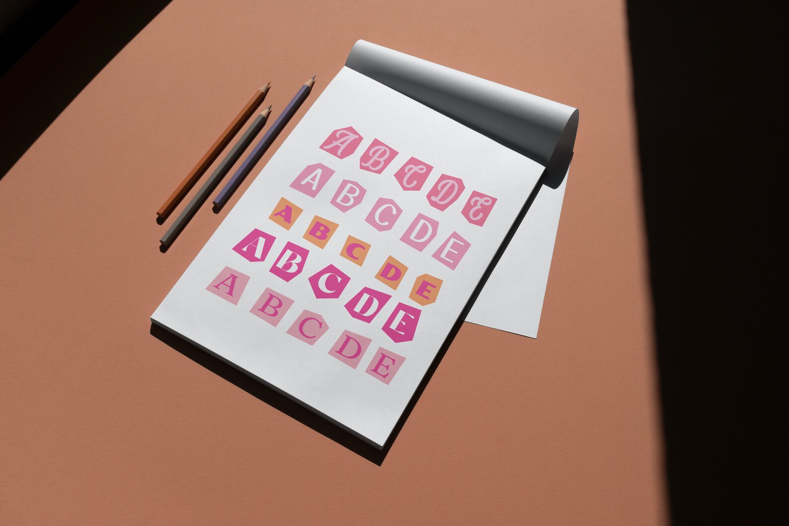 Printable Download PDF Magazine Letters Alphabet Numbers, Ransom Note ...