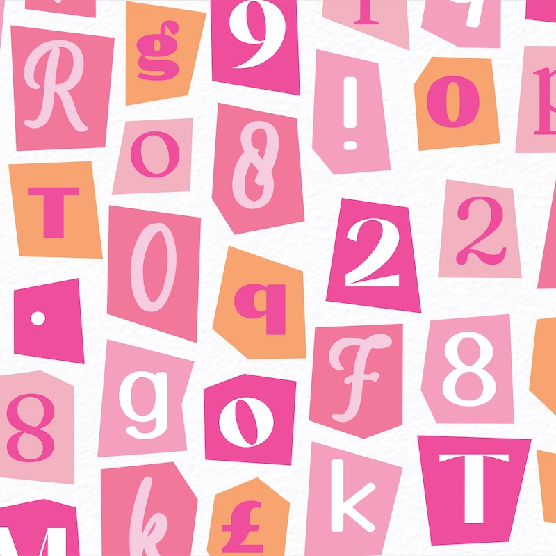 Magazine Letters - Etsy