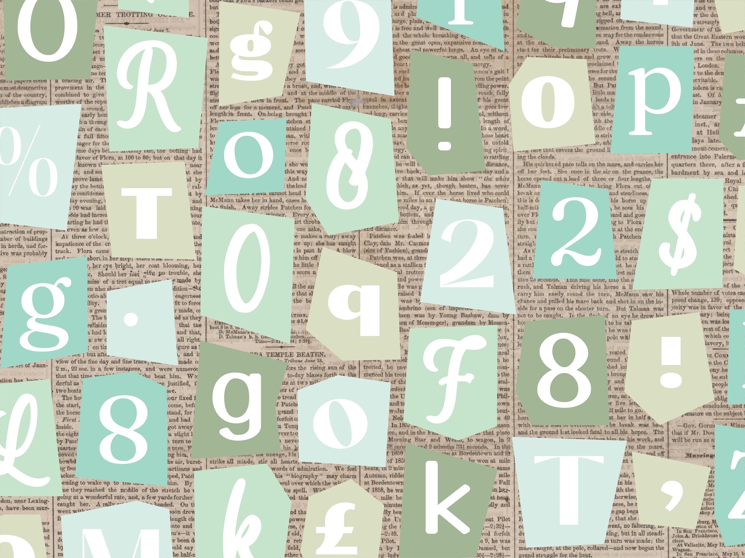 Digital Magazine Letters - PNG Transparent, Alphabet Symbols Clip Art ...