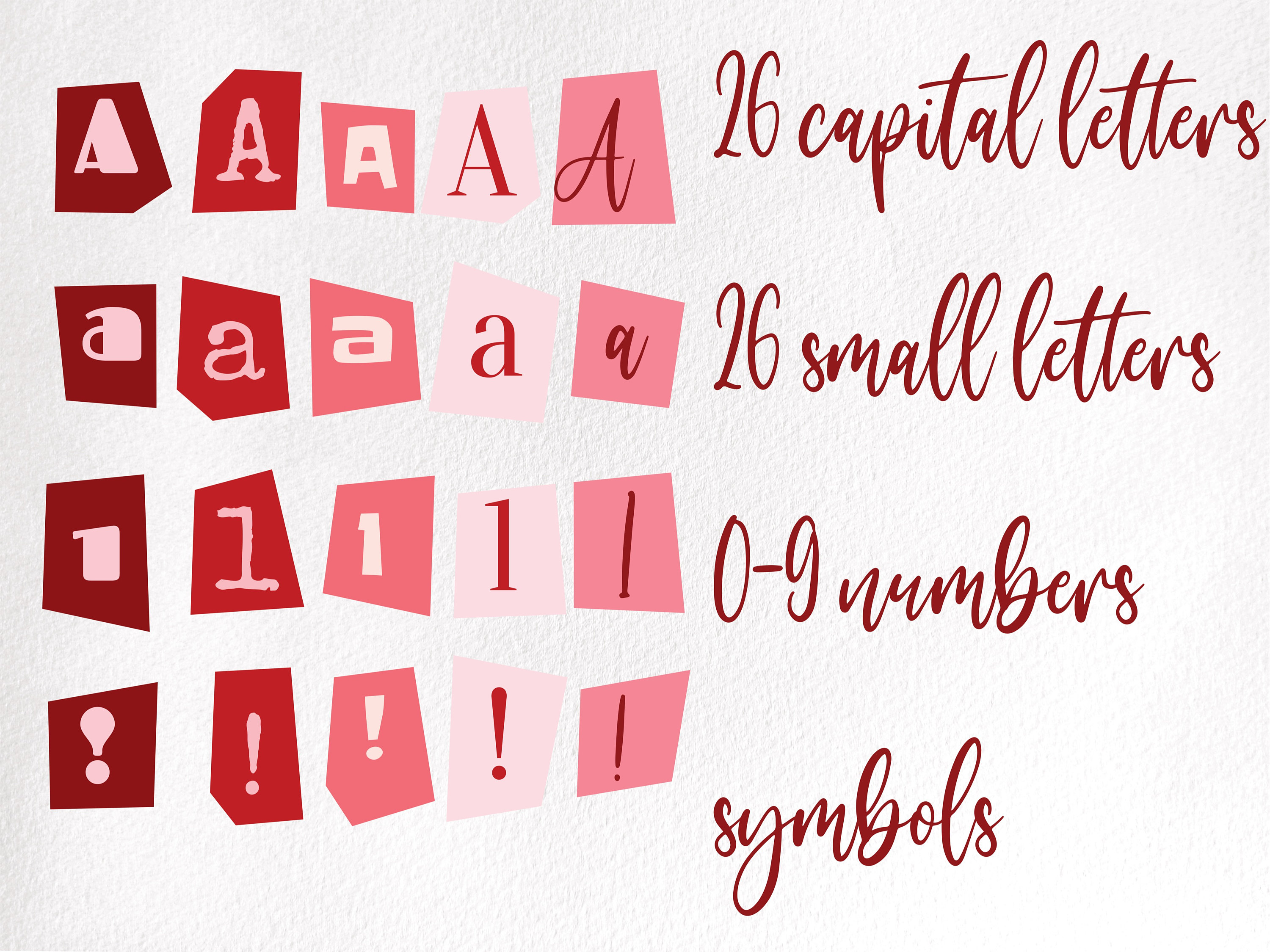 Digital Magazine Letters - PNG Transparent, Alphabet Symbols Clip Art ...