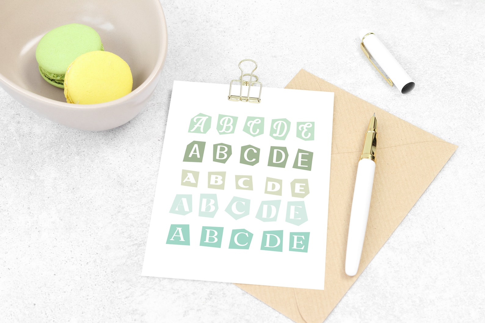 Printable Download PDF Magazine Letters - Alphabet Numbers, Ransom Note ...