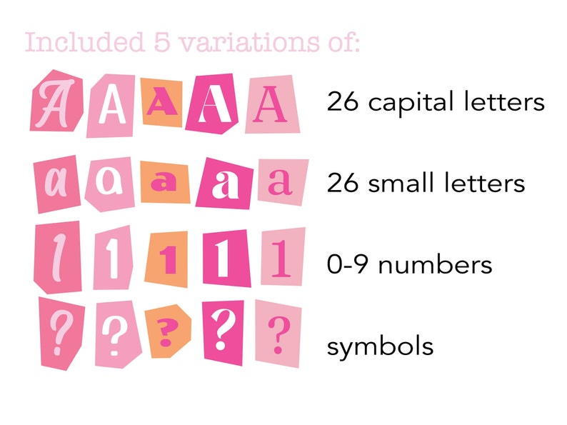 Digital Magazine Letters - PNG Transparent, Alphabet Symbols Clip Art ...