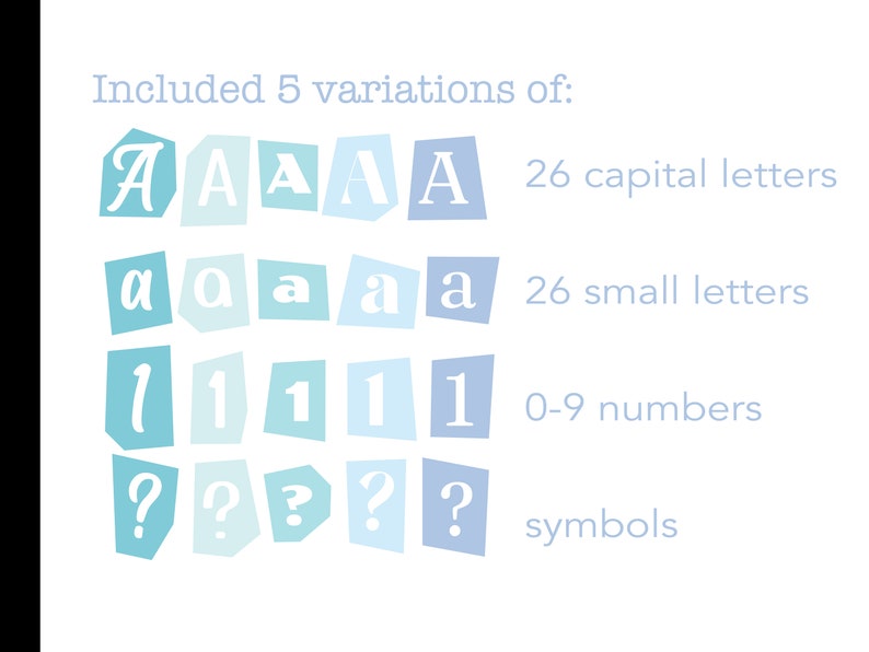 Digital Magazine Letters PNG Transparent, Alphabet Symbols Clip Art Sky ...