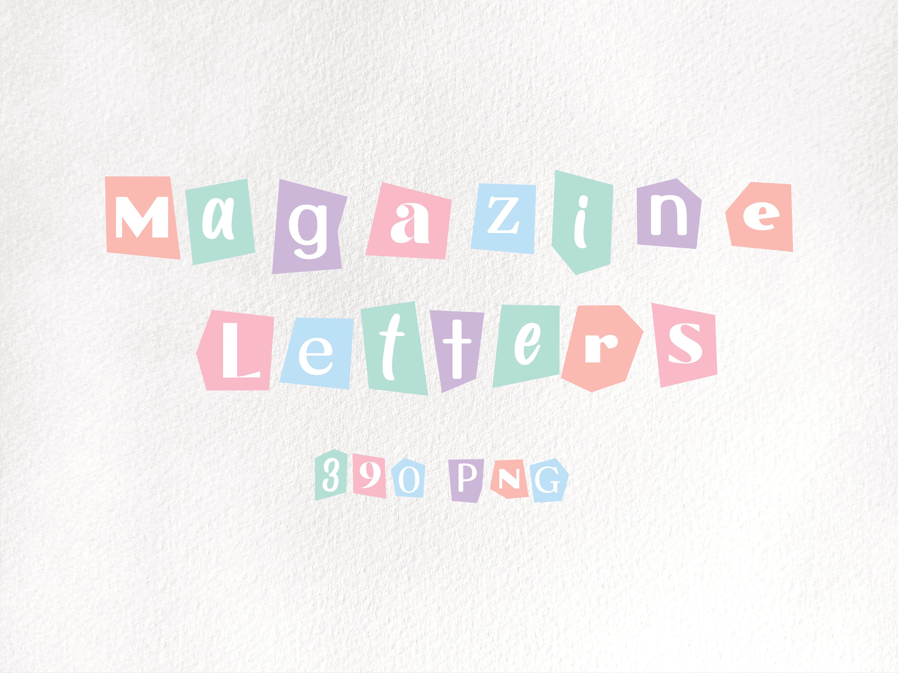 Digital Magazine Letters PNG Transparent, Alphabet Symbols Clip Art ...