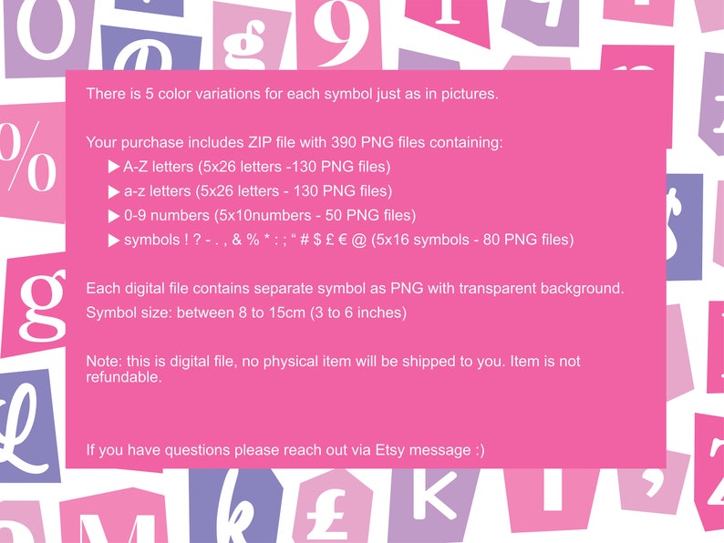 Digital Magazine Letters - PNG Transparent, Alphabet Symbols Clip Art ...