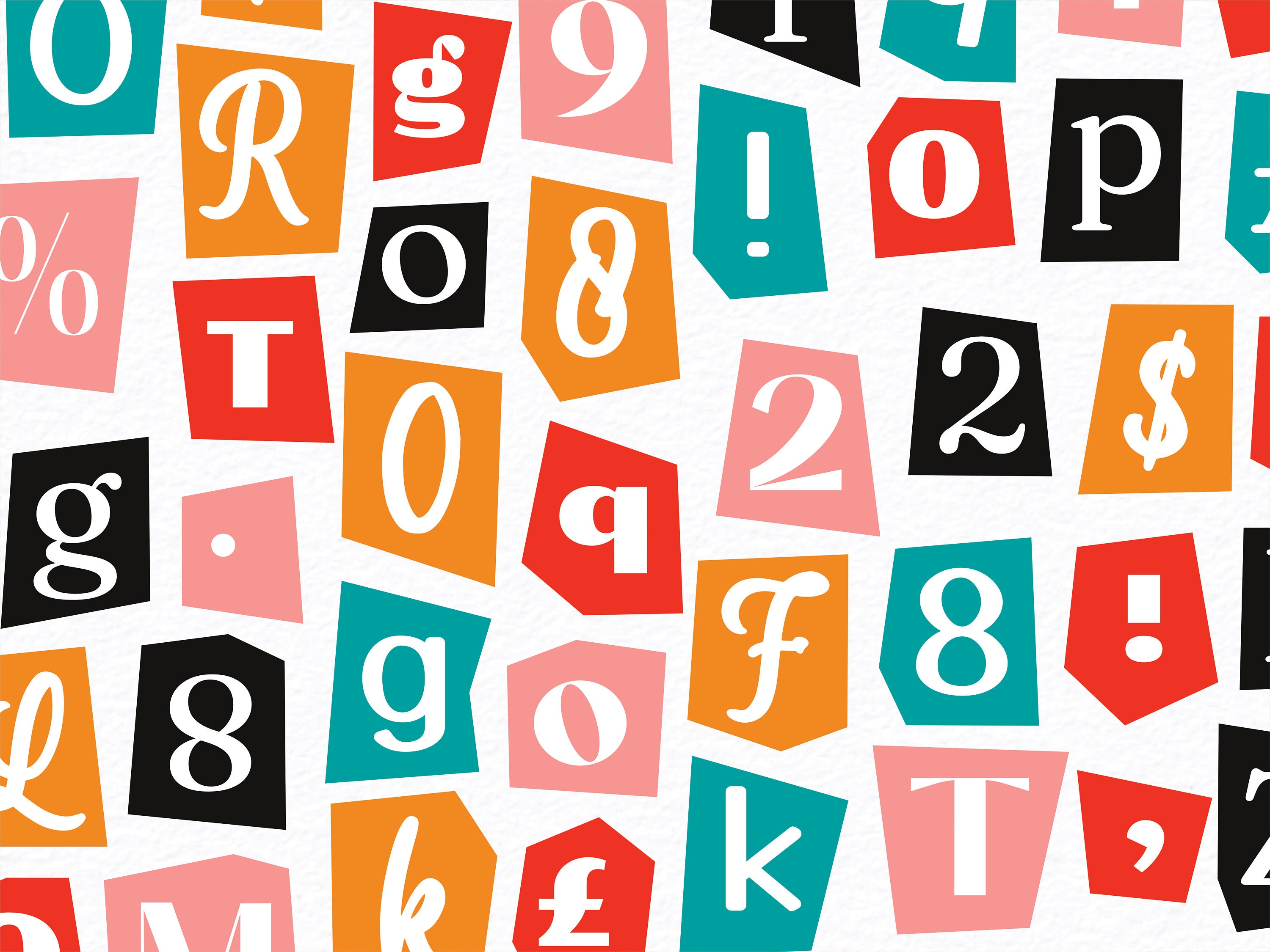 Digital Magazine Letters PNG Transparent, Alphabet Symbols Clip Art ...