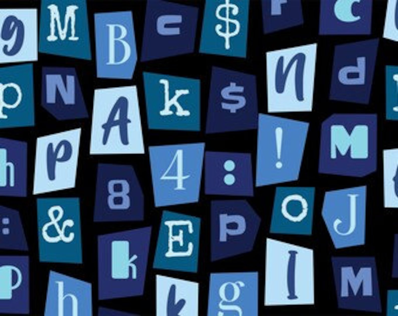 Digital Magazine Letters PNG Transparent, Alphabet Symbols Clip Art ...