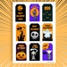 Halloween Gift Tags, Printable Gift Tags, Halloween Favor Tags, Spooky ...