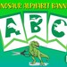 Printable Alphabet Banner Letters and Numbers, Dinosaur Banner ...