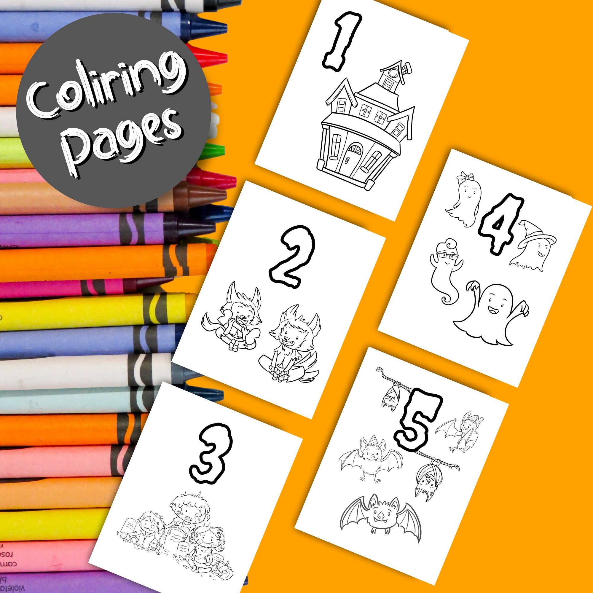 Halloween Math Worksheets, Pre-k Kindergarten Worksheets, Counting ...