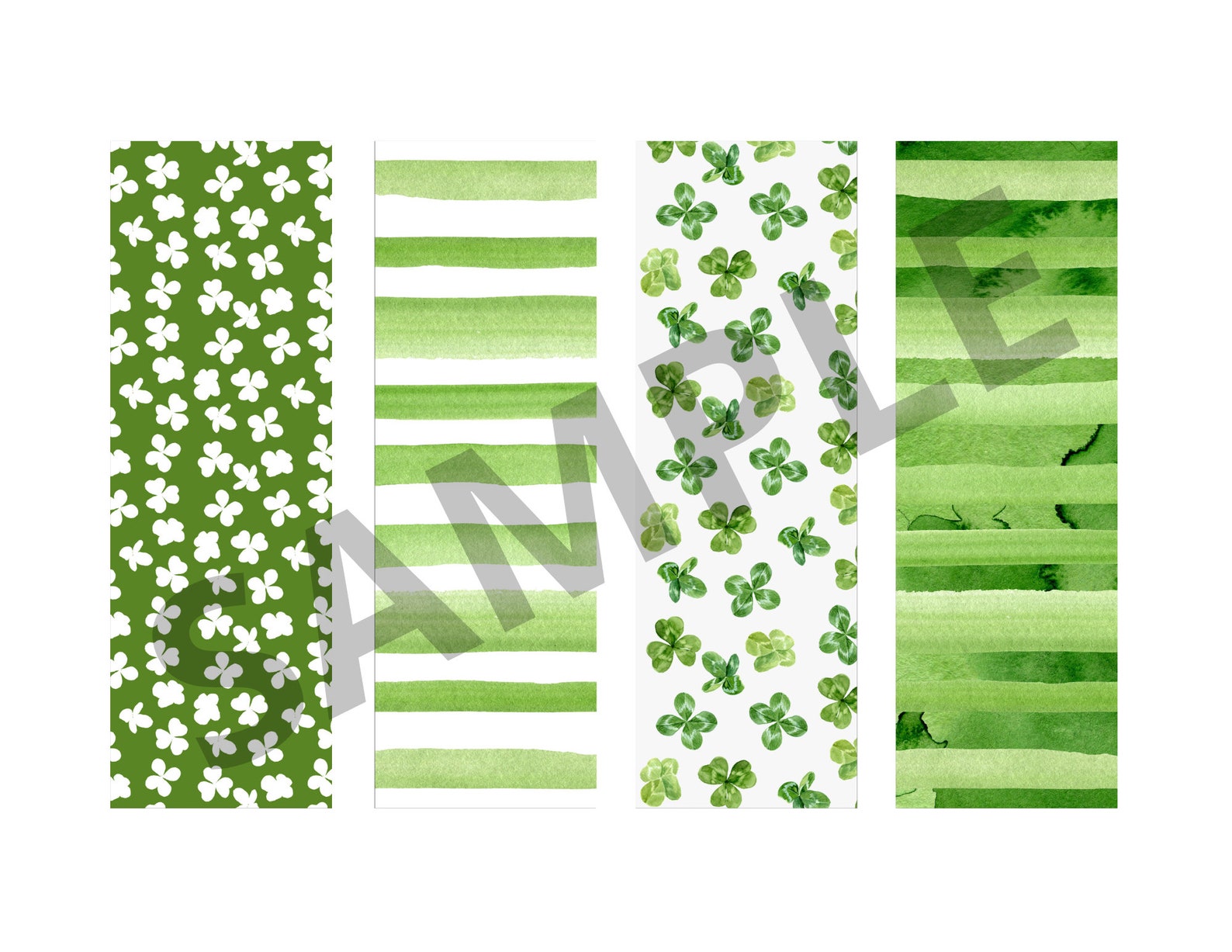St Patricks Day Bookmarks, Printable Bookmark, Saint Patricks Day ...