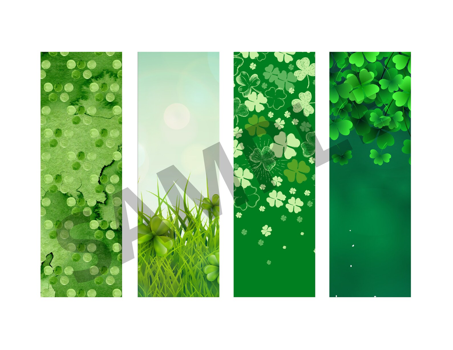 St Patricks Day Bookmarks, Printable Bookmark, Saint Patricks Day ...