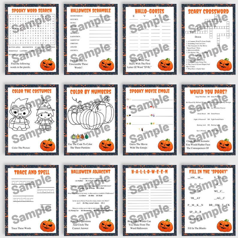 Jackolantern Printable, Halloween Games, Printable Party Banner ...