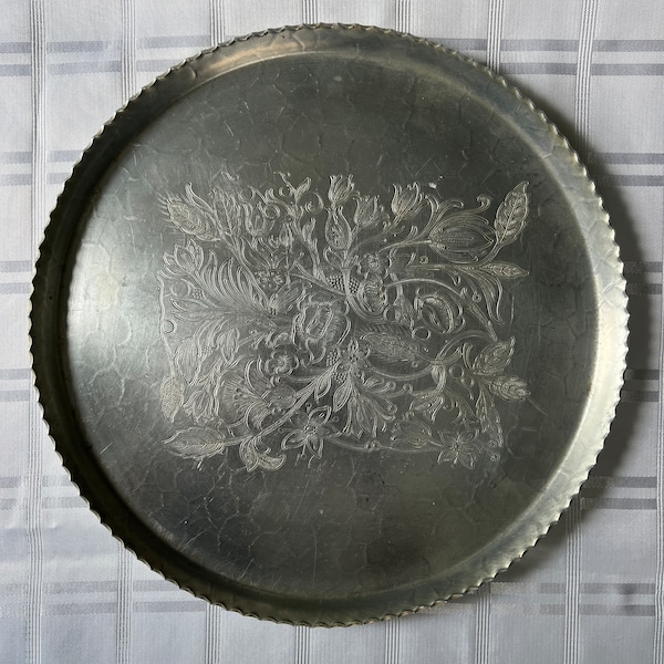 Antique Serving Tray - Etsy