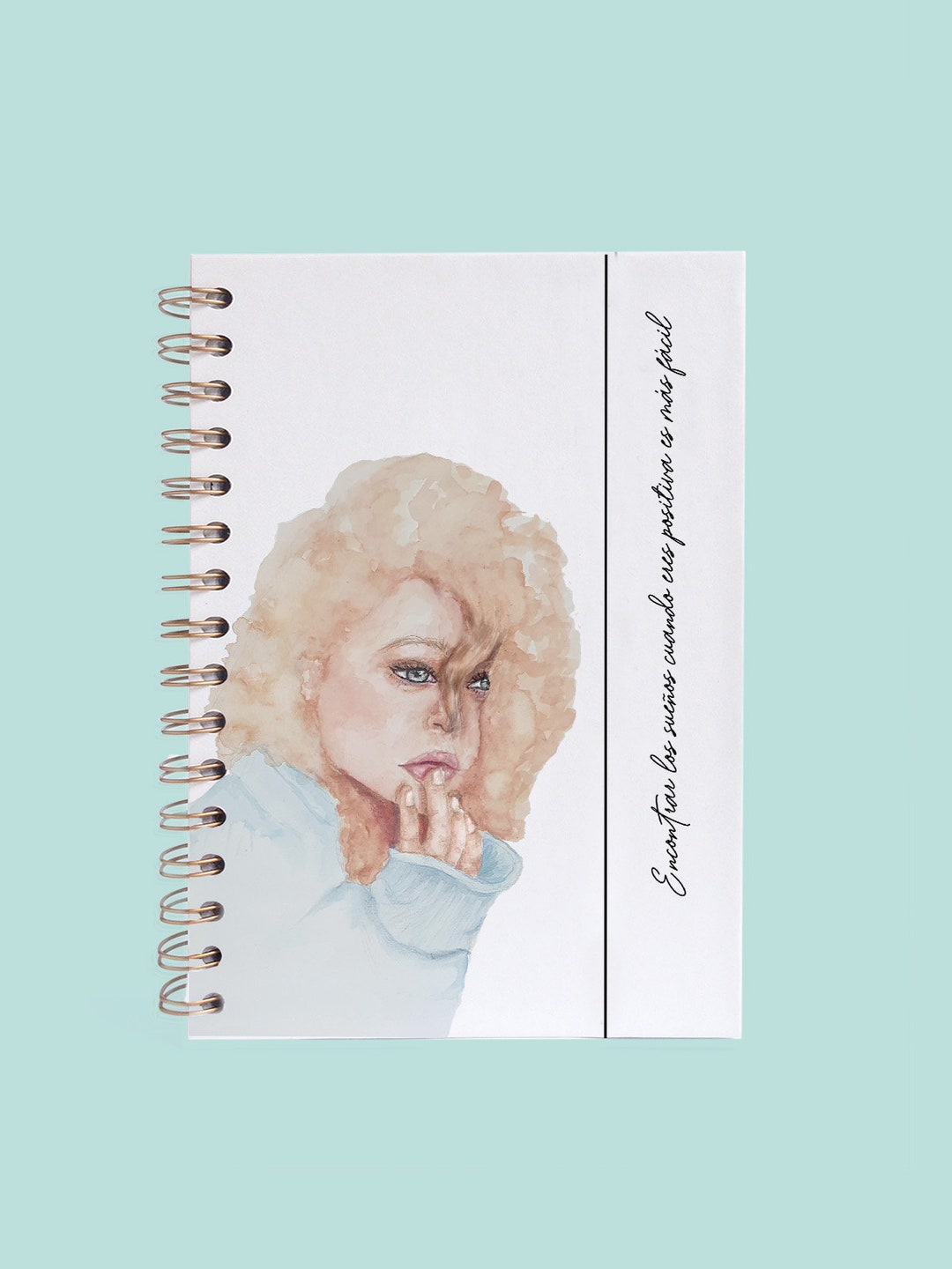 White Blonde Notebook - Etsy