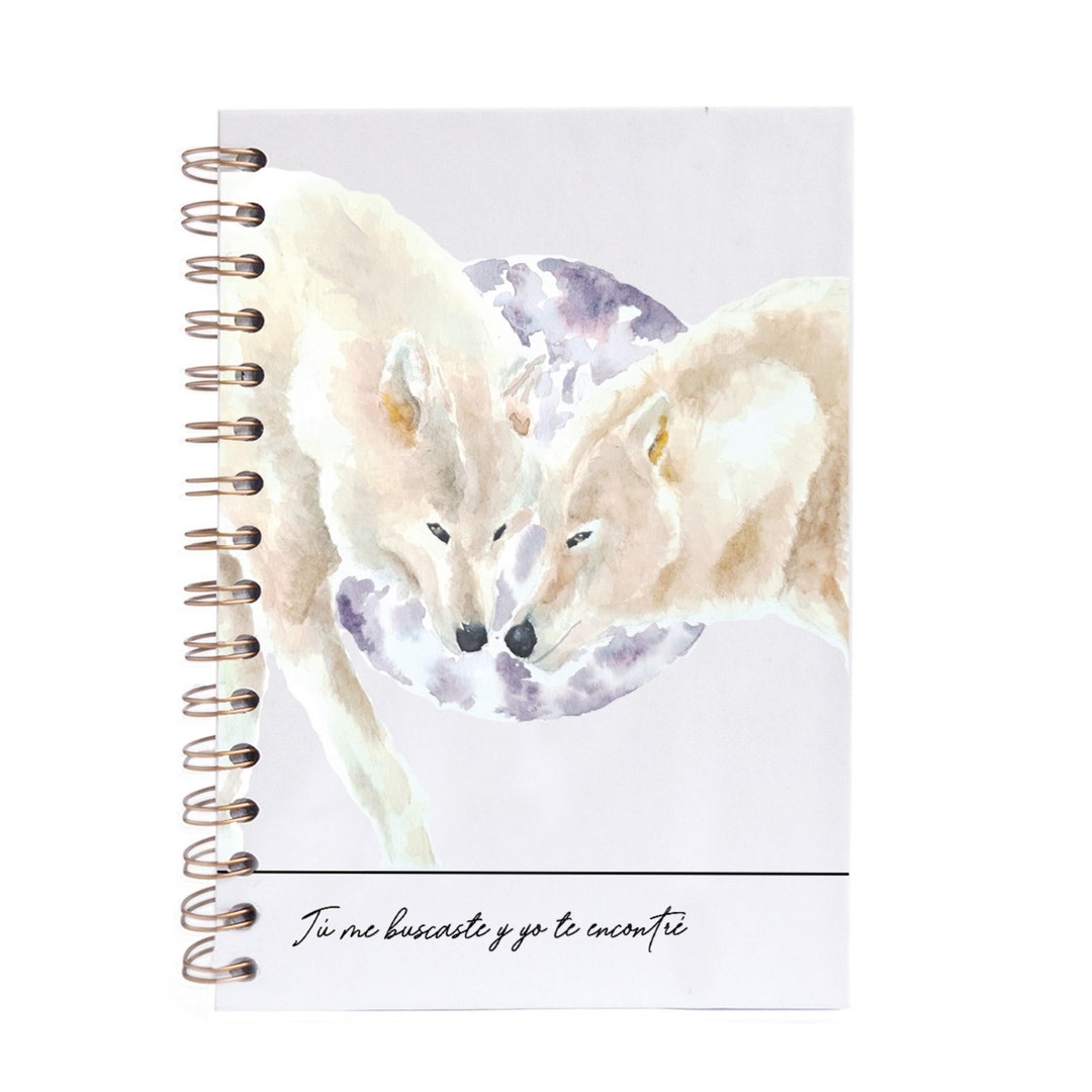 Wolves Notebook - Etsy