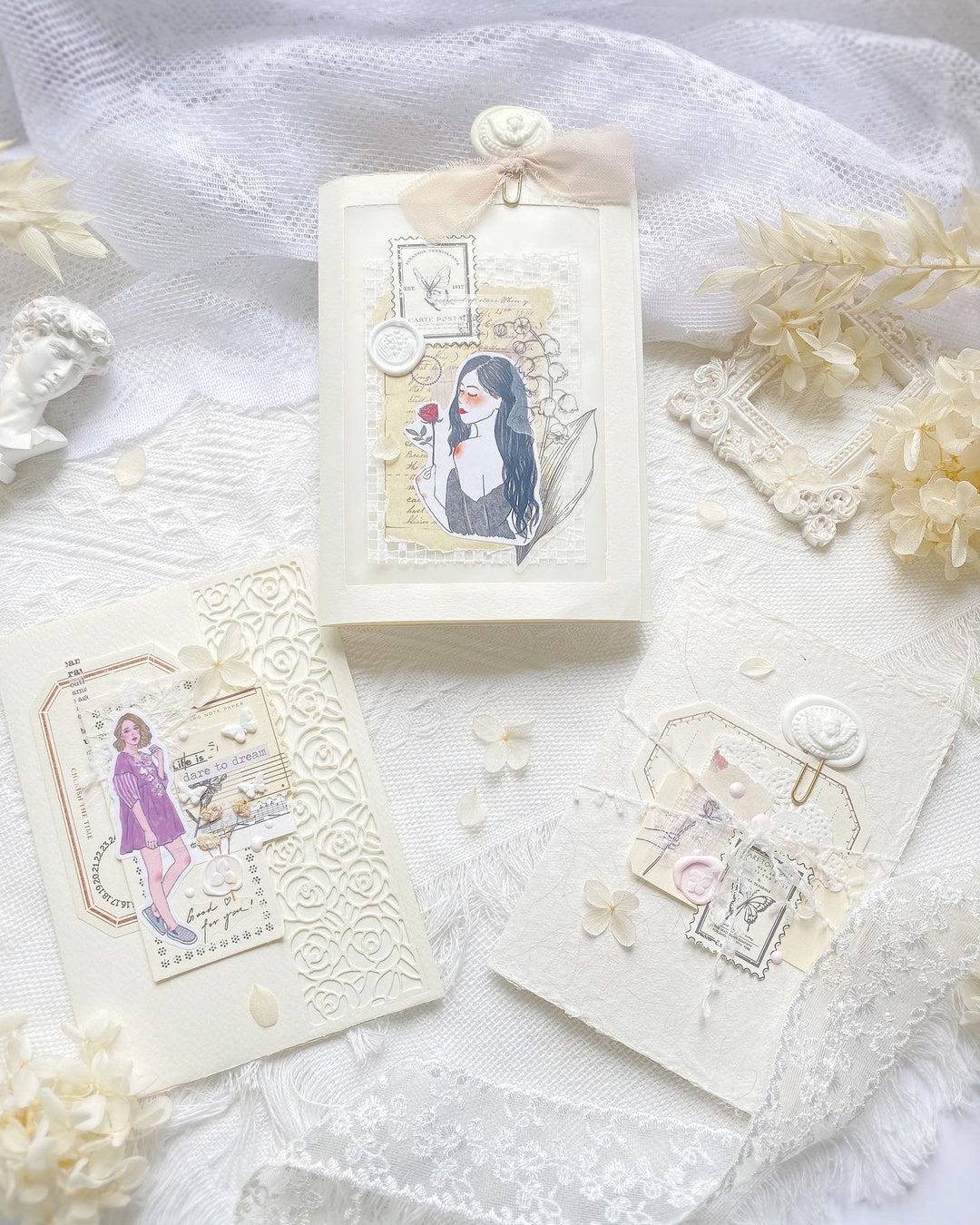 PFJ HAPPYMAIL Journal Starter Kit Junk Journal Junkies Stickers Tickets ...