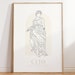Clio Muse of History Art Print | Printable Wall Art | Digital Download ...