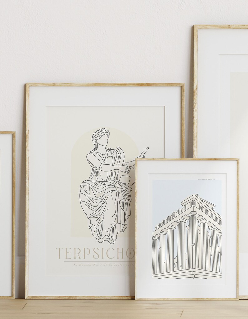 Terpsichore Muse Art Print | Printable Wall Art | Digital Download ...