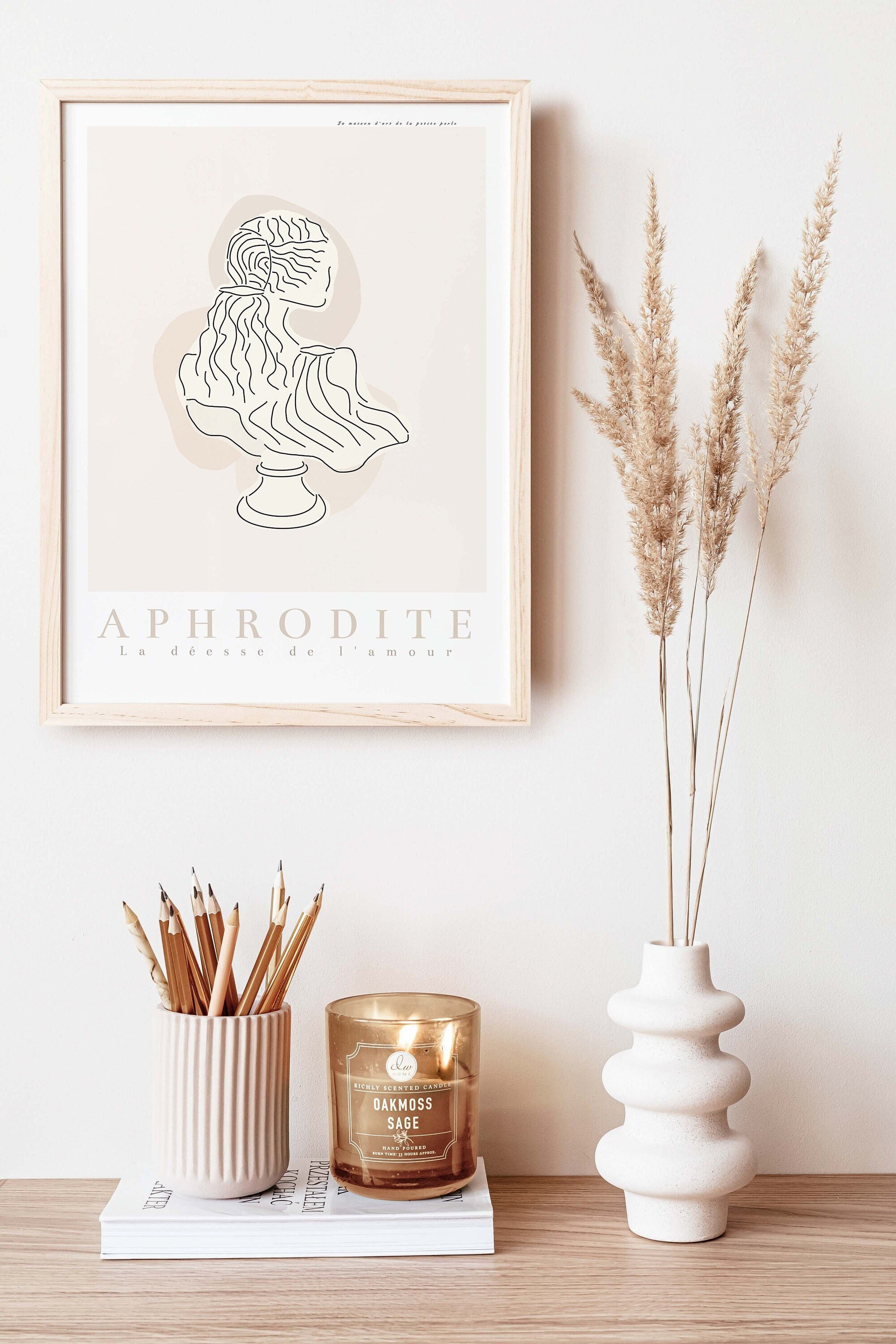 Goddess Aphrodite | Printable Wall Art | Greek Mythology Print | Light ...