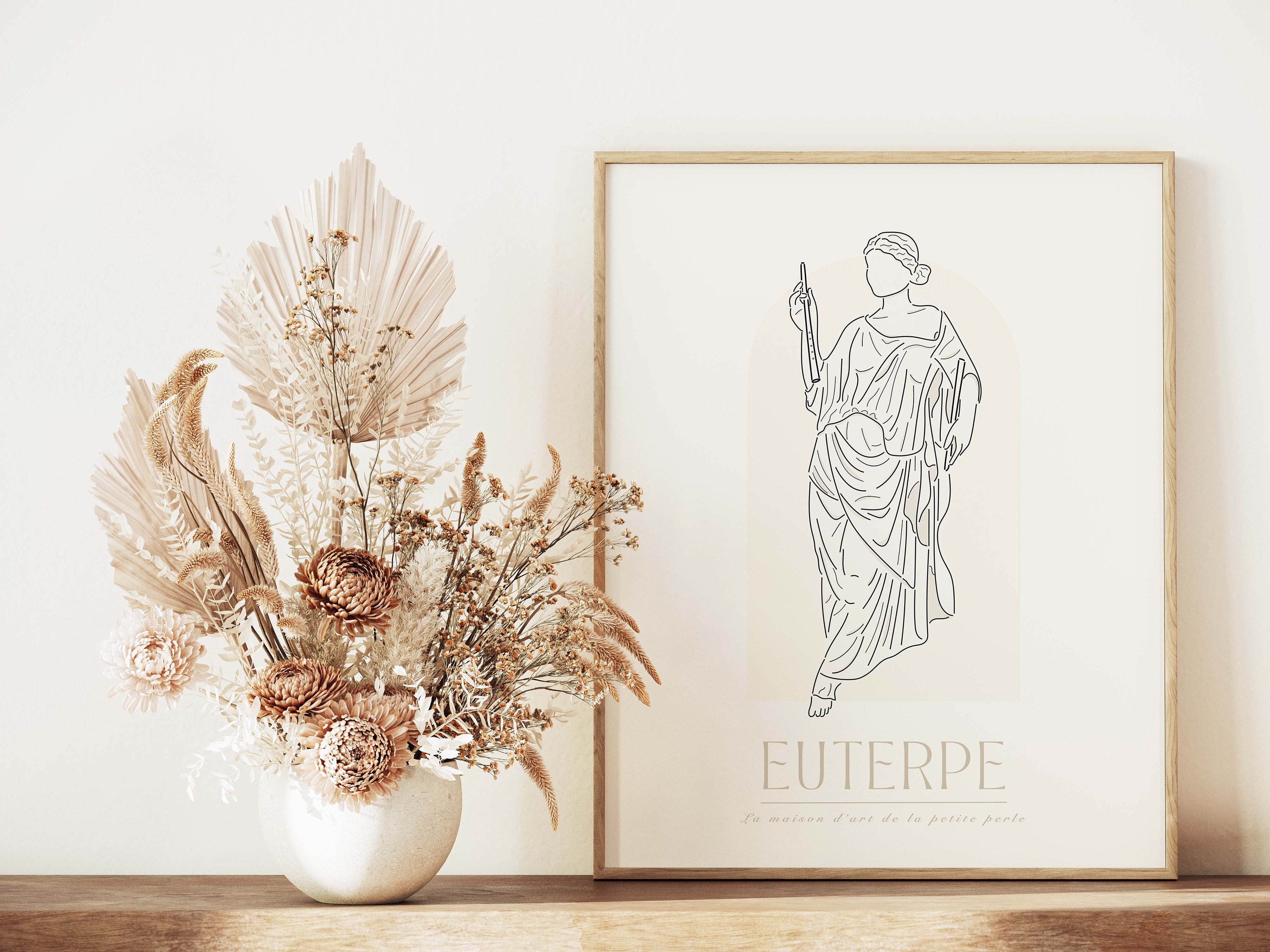 Euterpe Muse Art Print | Printable Wall Art | Digital Download | the ...