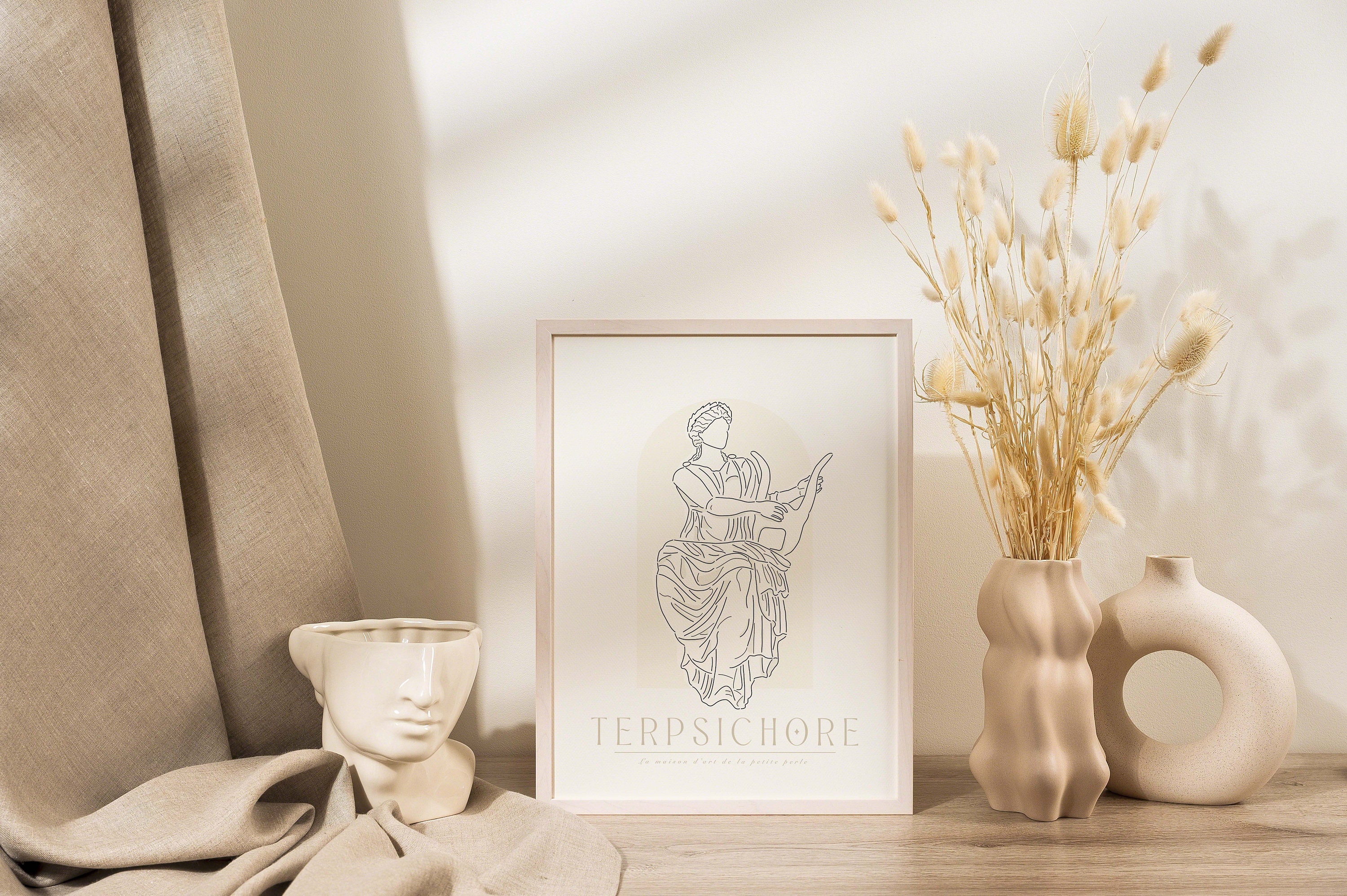 Terpsichore Muse Art Print | Printable Wall Art | Digital Download ...