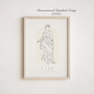 Clio Muse of History Art Print | Printable Wall Art | Digital Download ...
