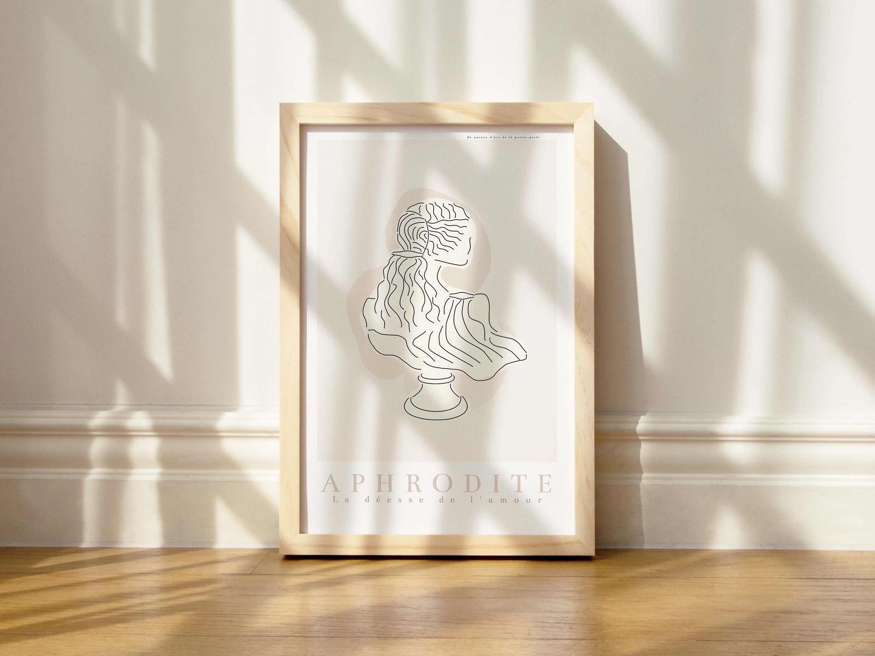 Goddess Aphrodite Printable Wall Art Greek Mythology Print - Etsy