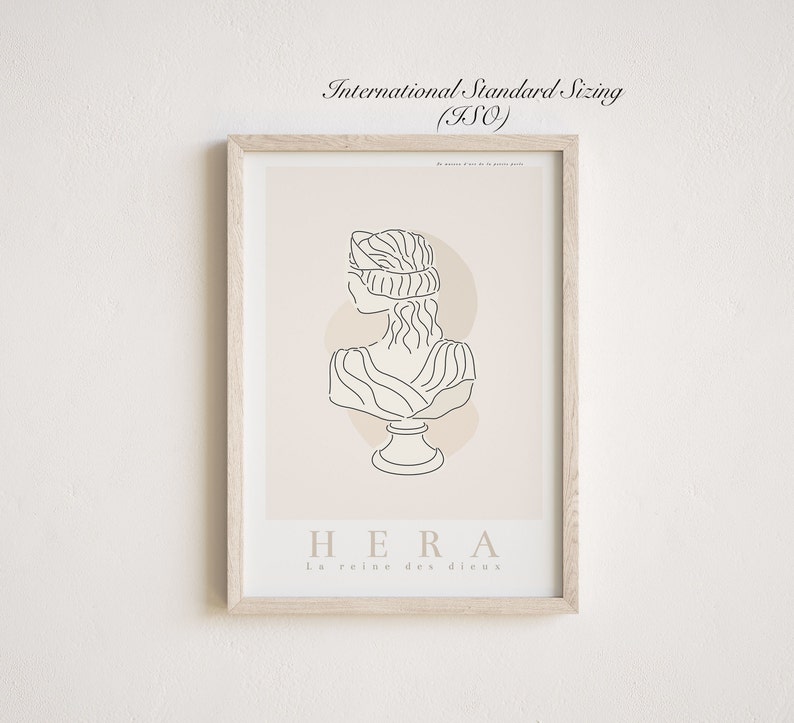 Goddess Hera | Printable Wall Art | Greek Mythology Print | Light ...