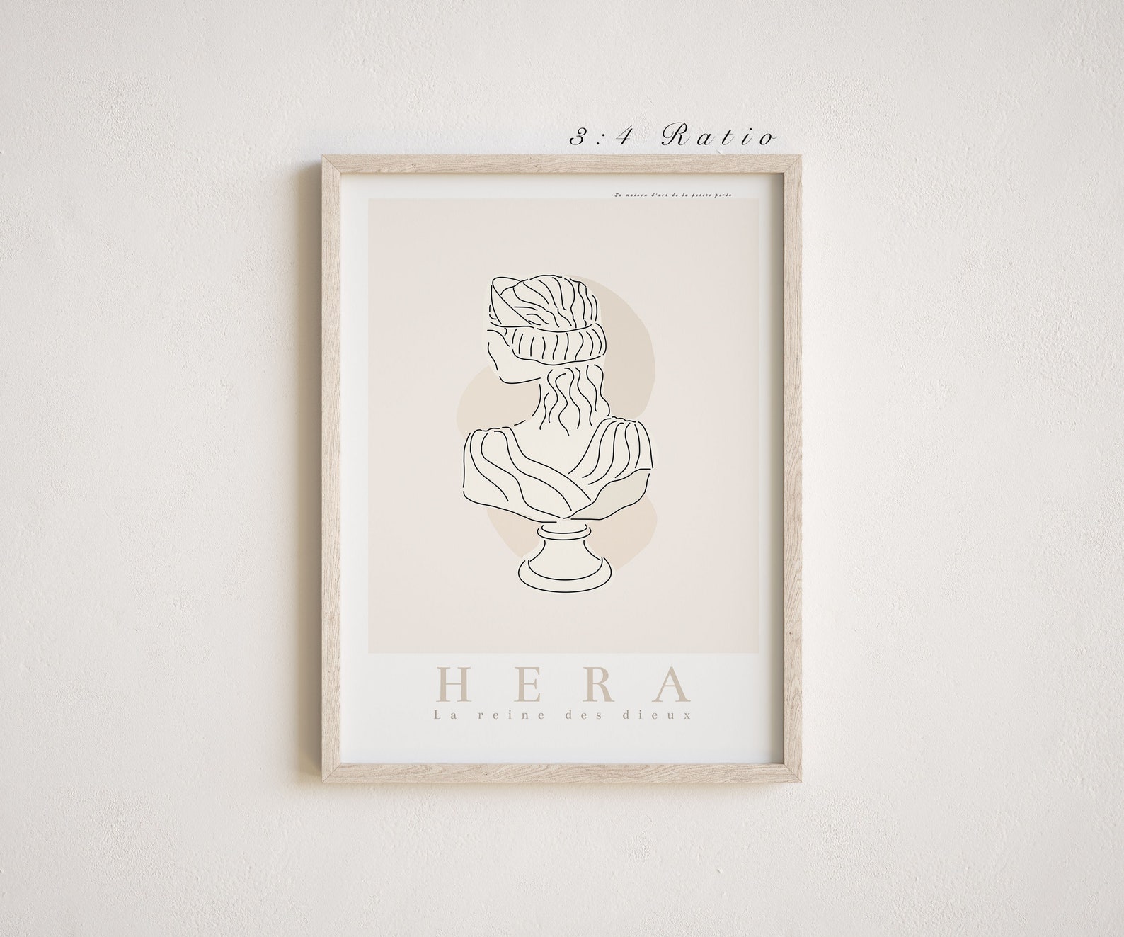 Goddess Hera | Printable Wall Art | Greek Mythology Print | Light ...
