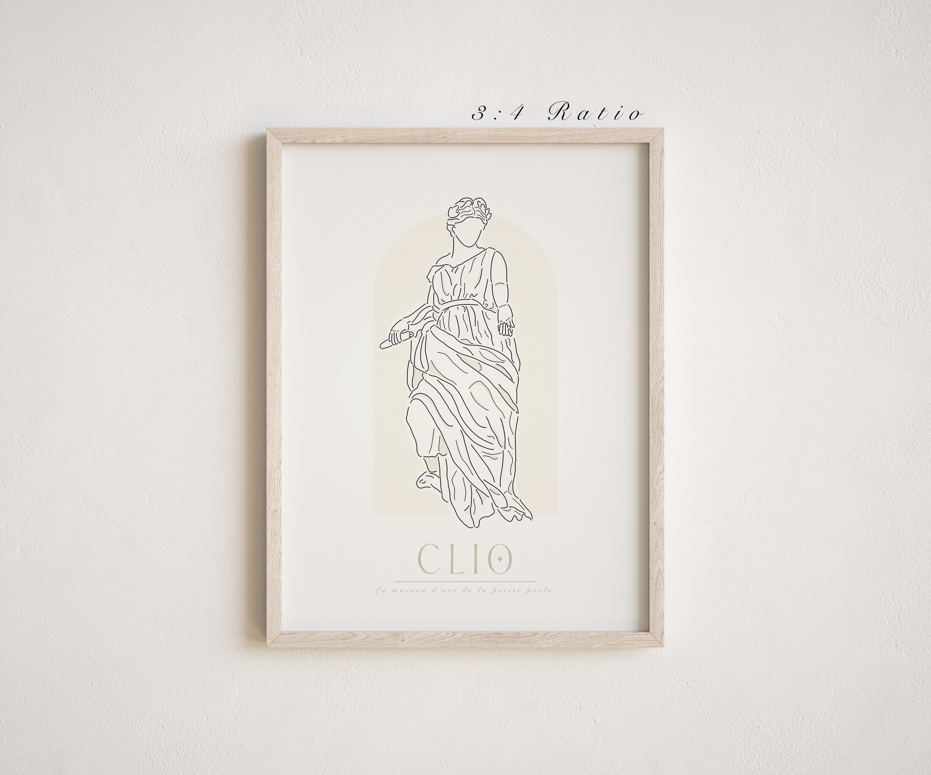 Clio Muse of History Art Print | Printable Wall Art | Digital Download ...