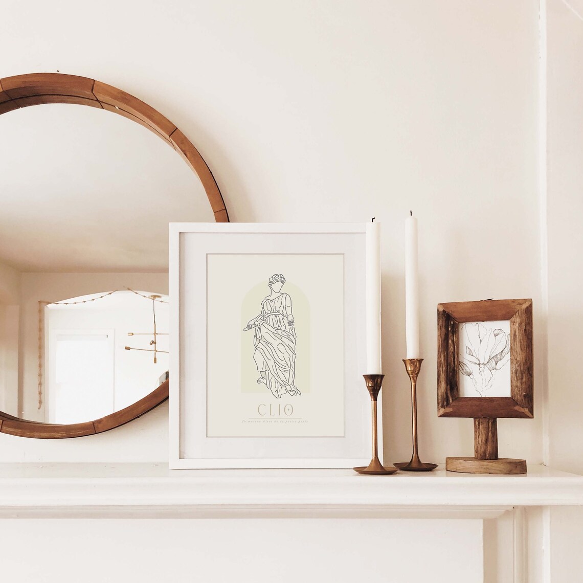 Clio Muse of History Art Print Printable Wall Art Digital Download 9 ...