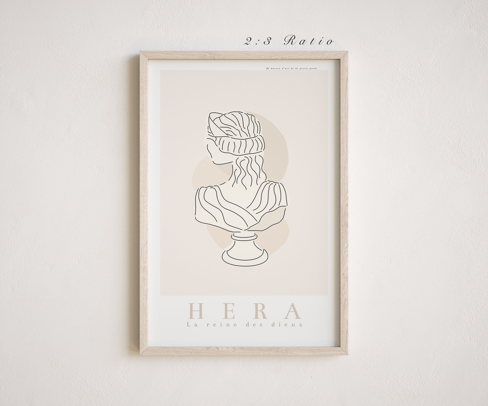 Goddess Hera | Printable Wall Art | Greek Mythology Print | Light ...
