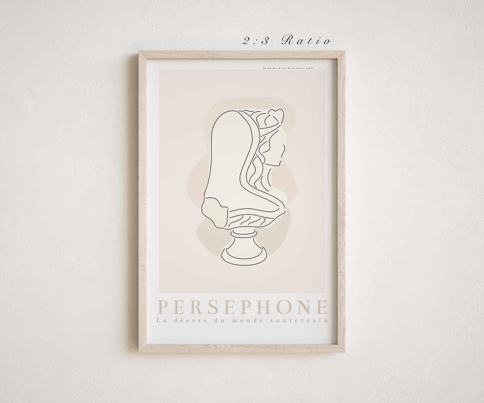 Goddess Persephone Printable Wall Art Greek Mythology | Etsy