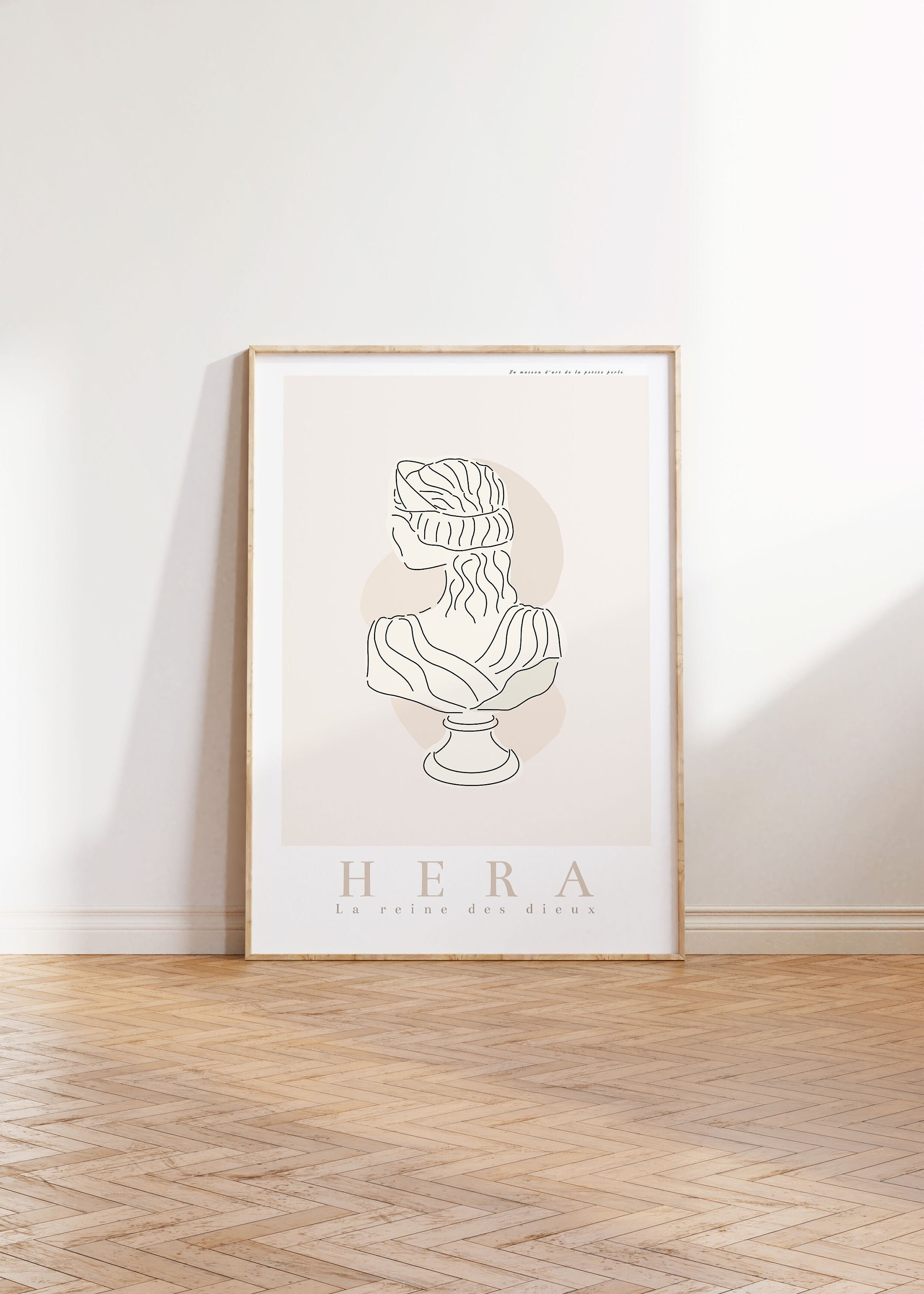 Goddess Hera | Printable Wall Art | Greek Mythology Print | Light ...