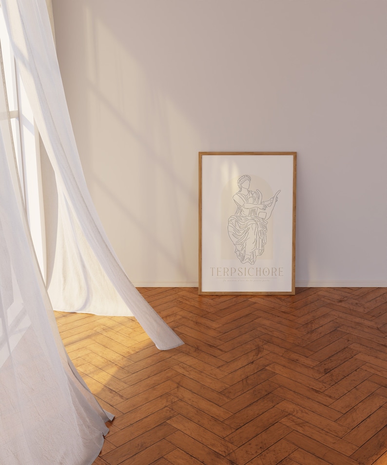 Terpsichore Muse Art Print | Printable Wall Art | Digital Download ...